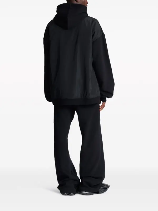 Balmain Logo-patch Cotton-blend Hoodie
