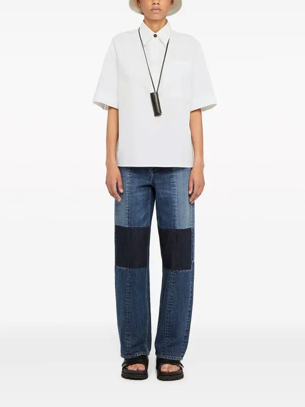 JIL SANDER Half-sleeve Polo Shirt