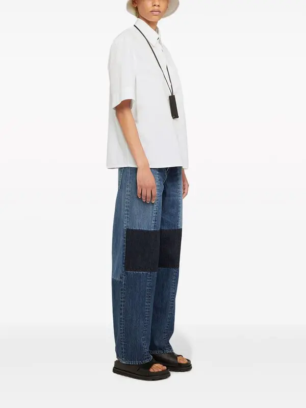 JIL SANDER Half-sleeve Polo Shirt