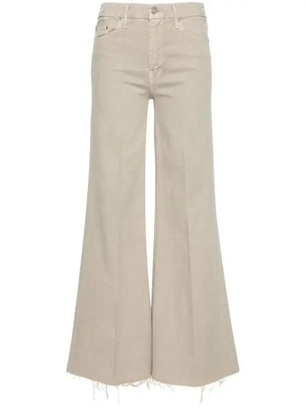 MOTHER The Roller Fray Flared Jeans
