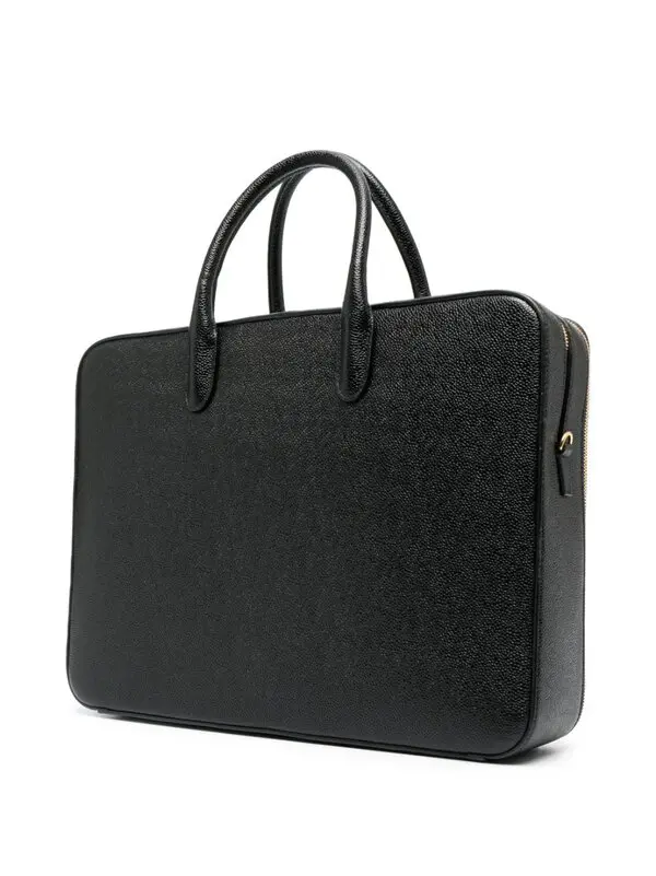 Thom Browne Grosgrain-loop Tote