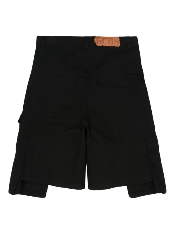 Gcds Ultracargo Bermuda Shorts - Black