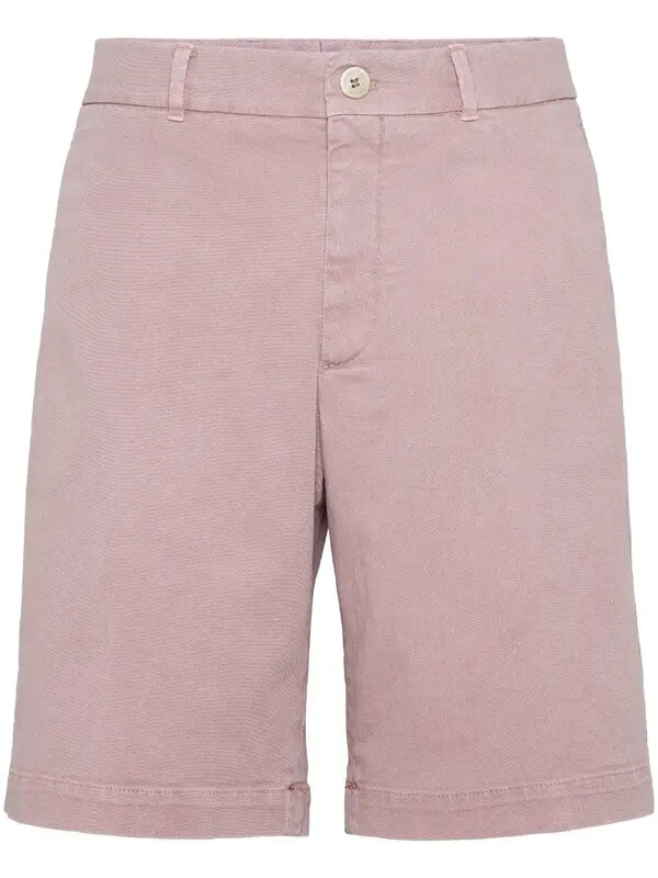 Brunello Cucinelli Denim Bermuda Shorts
