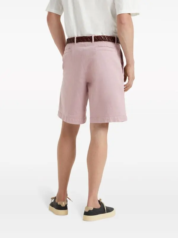 Brunello Cucinelli Denim Bermuda Shorts