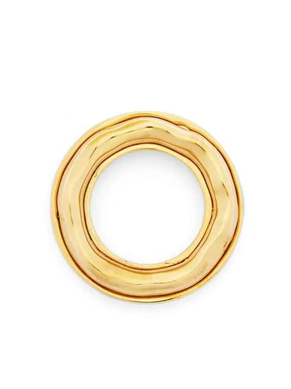 JIL SANDER Logo-engraved Band Ring