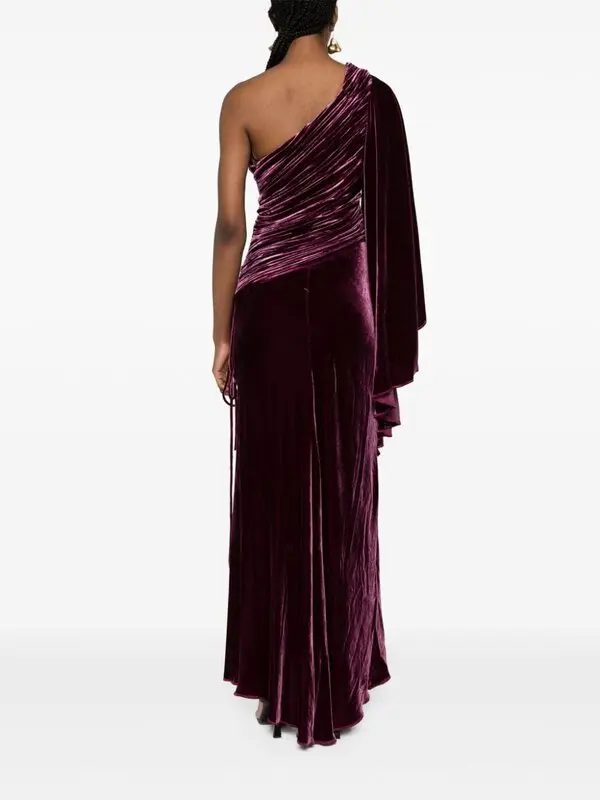 MARIA LUCIA HOHAN Yolanda Velvet Maxi Dress
