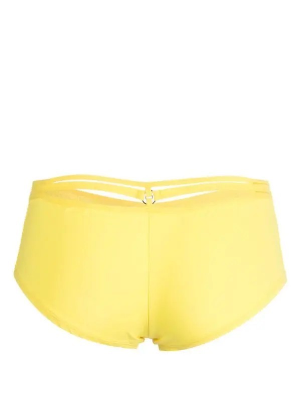 Marlies Dekkers Space Odyssey Lace-panel Briefs - Yellow