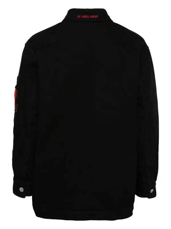 44 LABEL GROUP Hangover Canvas Shirt Jacket