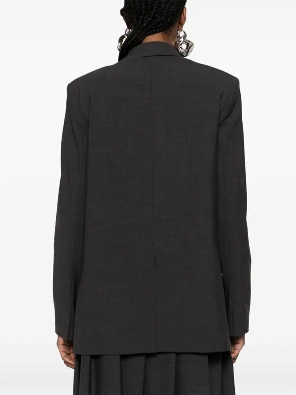 Fabiana Filippi Double-breasted Blazer - Grey