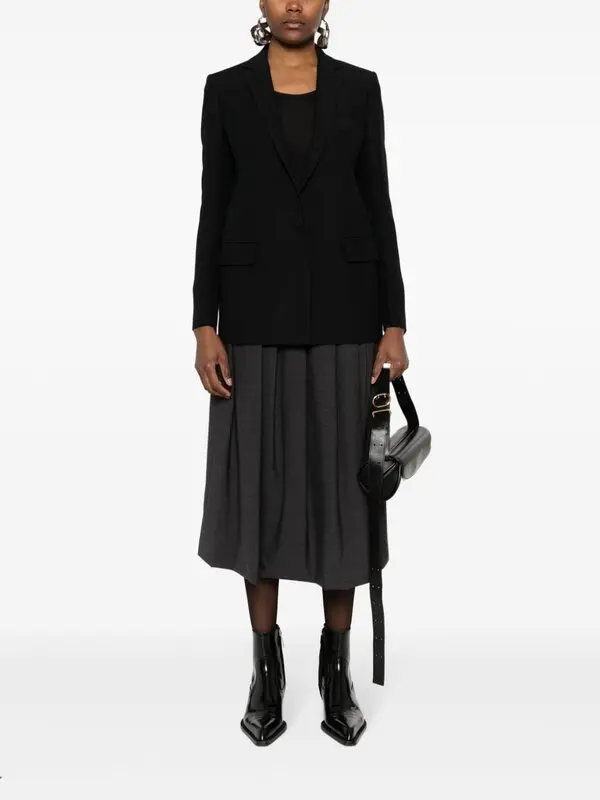Fabiana Filippi Single-breasted Blazer - Black