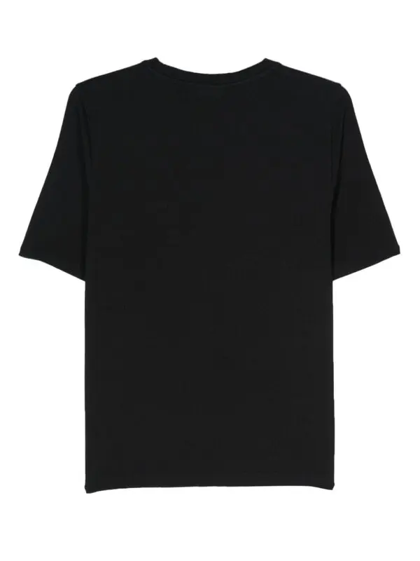 Maison Kitsuné Logo-embroidered T-shirt