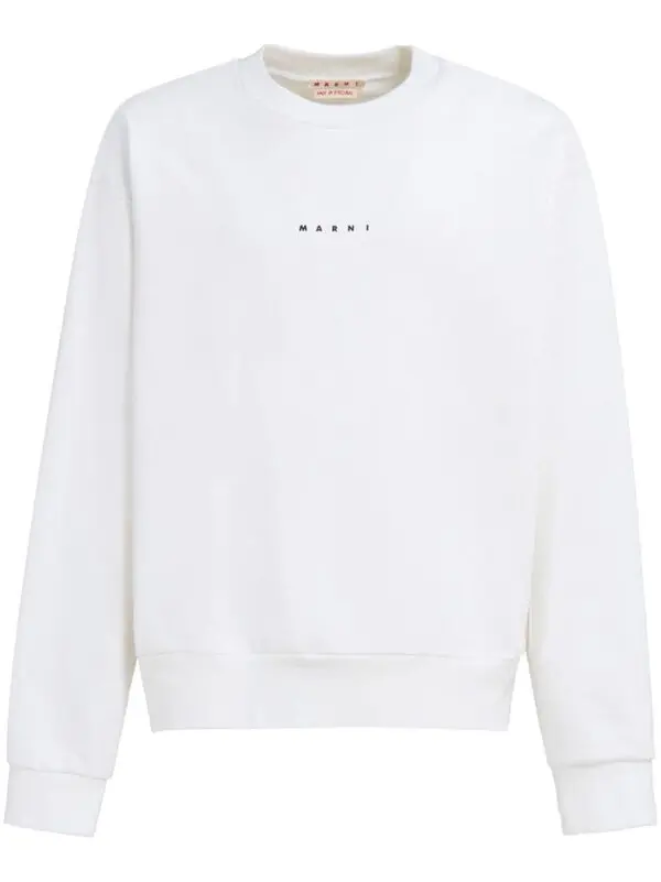 Marni Logo-print Cotton Sweatshirt