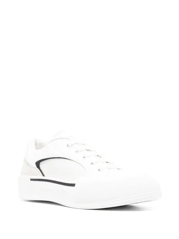 Alexander McQueen Skate Deck Plimsoll Sneakers