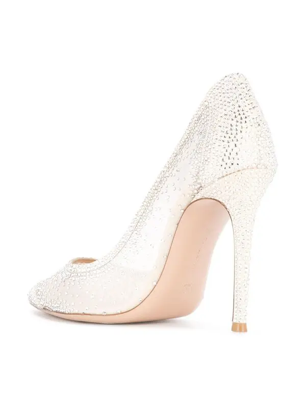GIANVITO ROSSI Rania Embellished Pumps