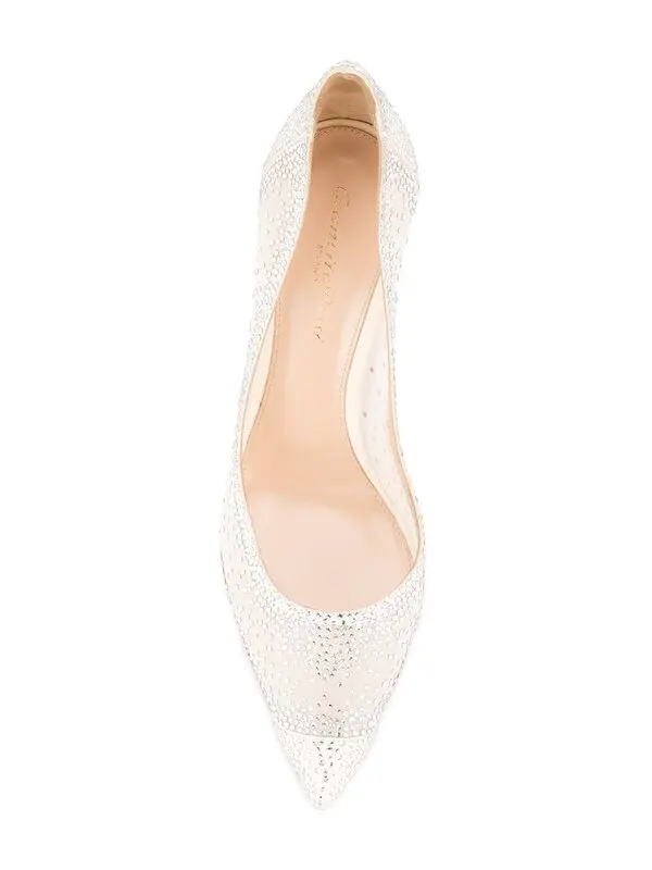 GIANVITO ROSSI Rania Embellished Pumps