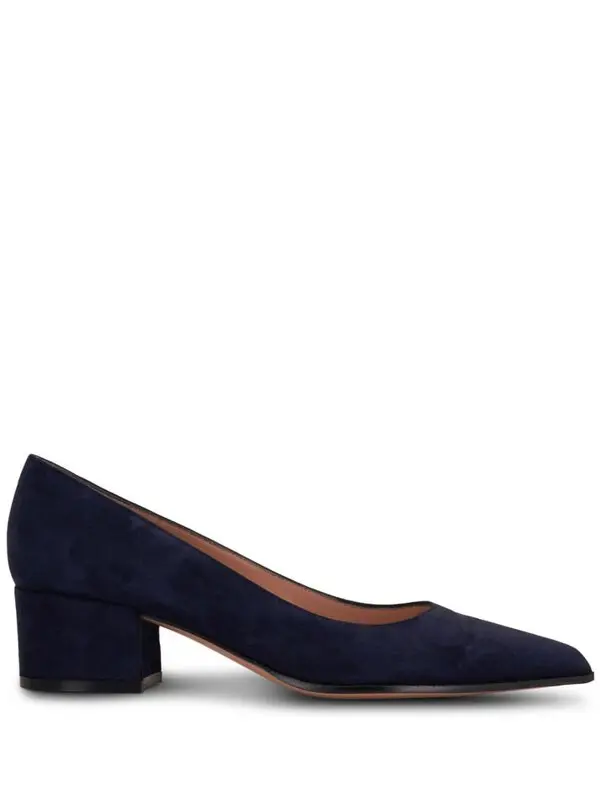 GIANVITO ROSSI Piper 50mm Pumps - Blue
