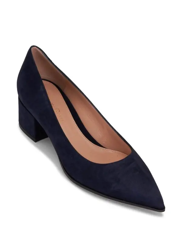 GIANVITO ROSSI Piper 50mm Pumps - Blue