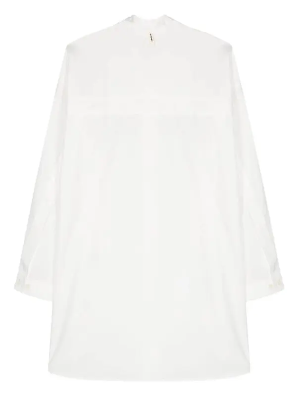 Sunnei Logo-tag Poplin Shirt
