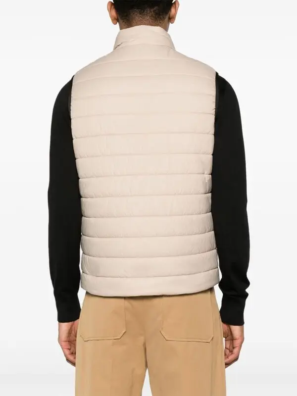Hugo Logo-print Quilted Gilet