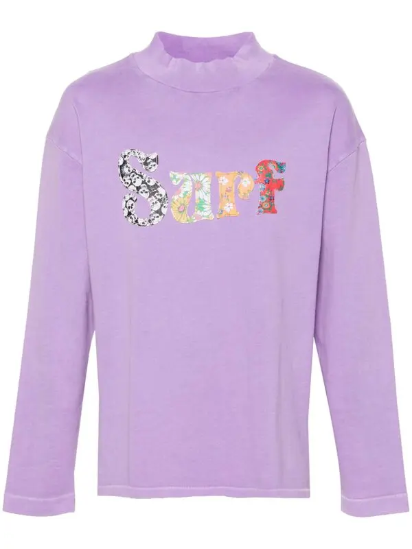 ERL Motif-embroidered Cotton T-shirt