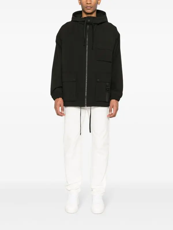 Hugo Ripstop Hooded Cargo Jacket