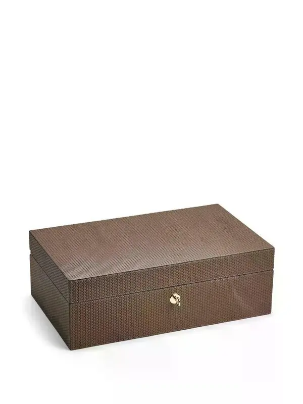 GIOBAGNARA Small Santiago Leather Humidor