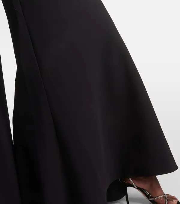 Safiyaa Lilien Caped Gown - Black