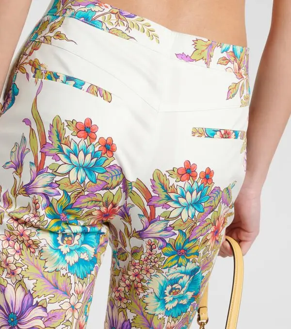Etro Floral Flared Pants
