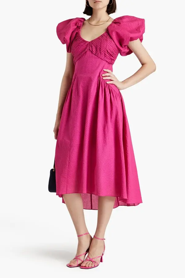 open lace back dress Sheike