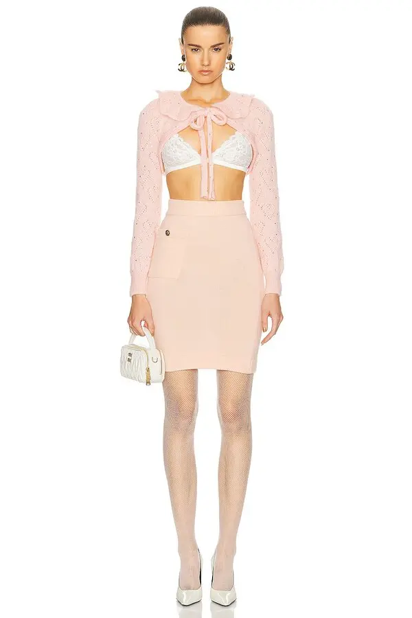 Chanel Cashmere Skirt