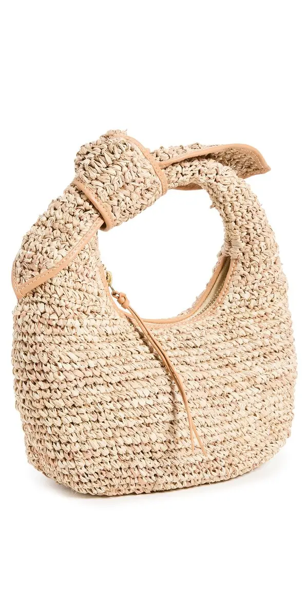 Poolside The Josie Knot Bag - Mixed Natural