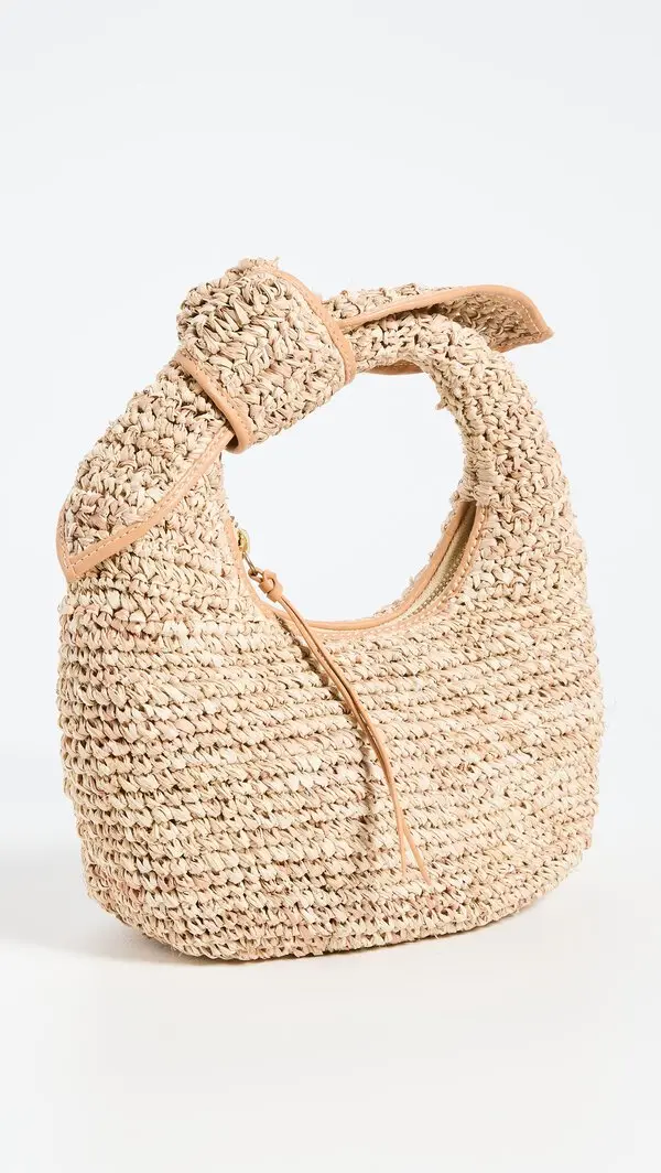 Poolside The Josie Knot Bag - Mixed Natural