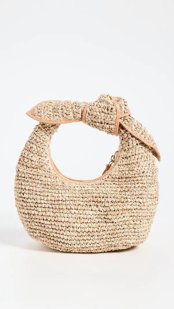 Poolside The Josie Knot Bag - Mixed Natural
