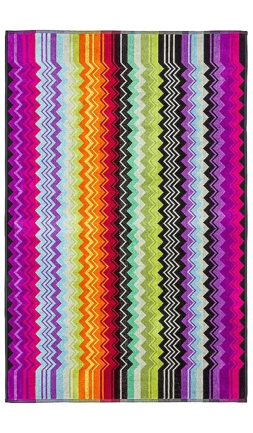 Missoni Giacomo Bath Towel In Purple - N,a