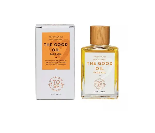 THE ORGANIC SKIN CO. Nourishing Skin Glow Serum | Hydrating Face Oil With Rosemary & Turmeric - Yellow