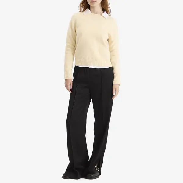 JIL SANDER Lightweight Round Neck Knit Top