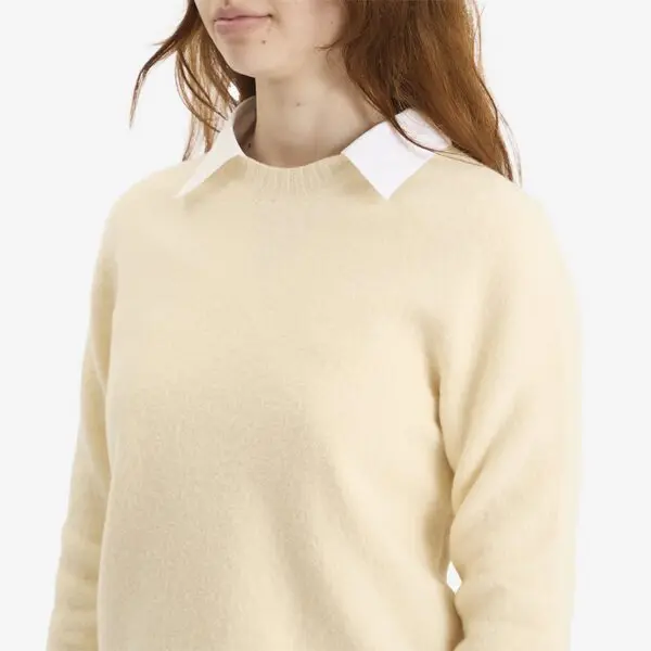 JIL SANDER Lightweight Round Neck Knit Top