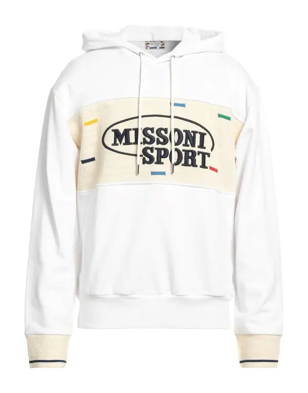 Missoni Cotton French Terry Sweatshirt - White