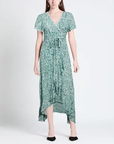 Poupette St Barth Floral-print Maxi Wrap Dress