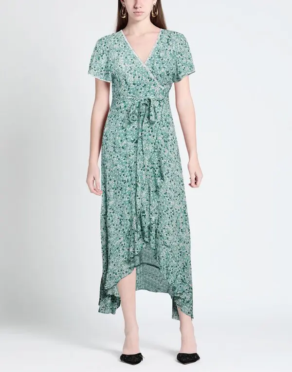 Poupette St Barth Floral-print Maxi Wrap Dress