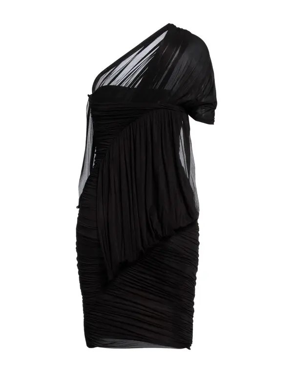 Rick Owens Mini One-shoulder Dress