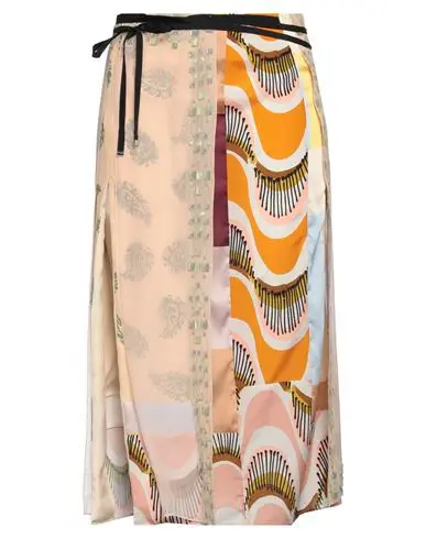 Dsquared2 Midi Flared Skirt - Pink