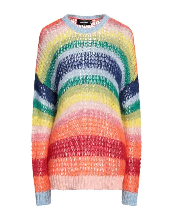 Dsquared2 Sweater In Mohair, Wool, Polyamide And Acrylic