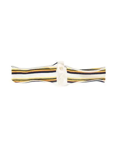 Marni Striped Belt - White