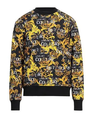 Versace Cotton Blend Sweatshirt - Black