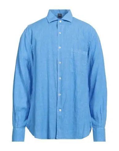 Fedeli Shirt Size Linen - Blue