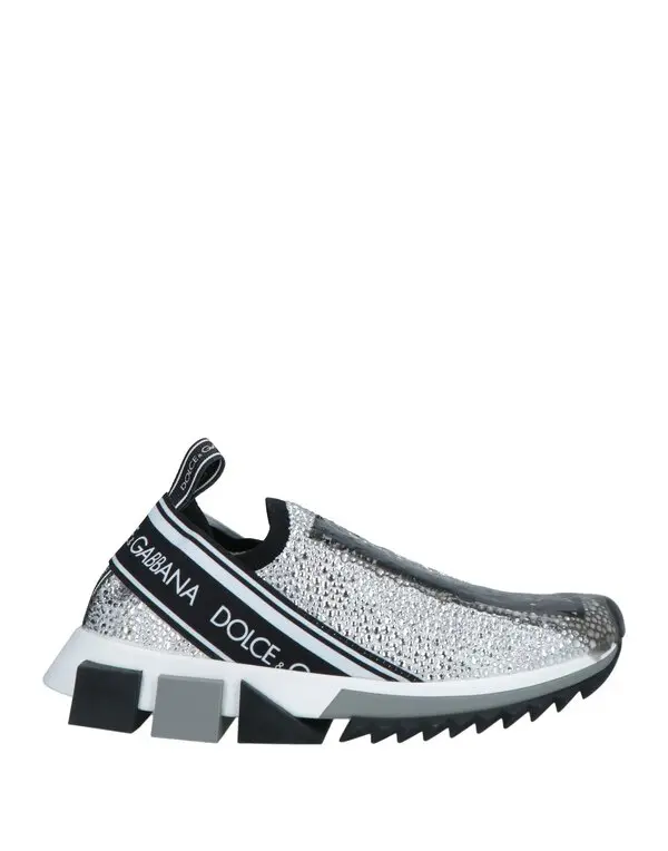 Dolce & Gabbana Embellished Sneakers - White