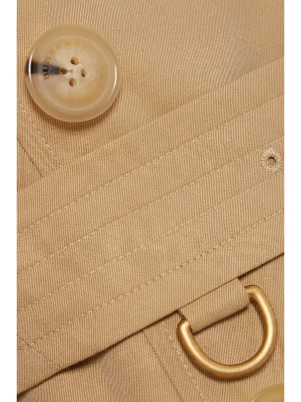 Burberry Chelsea Long Organic Cotton-gabardine Trench Coat - Neutrals