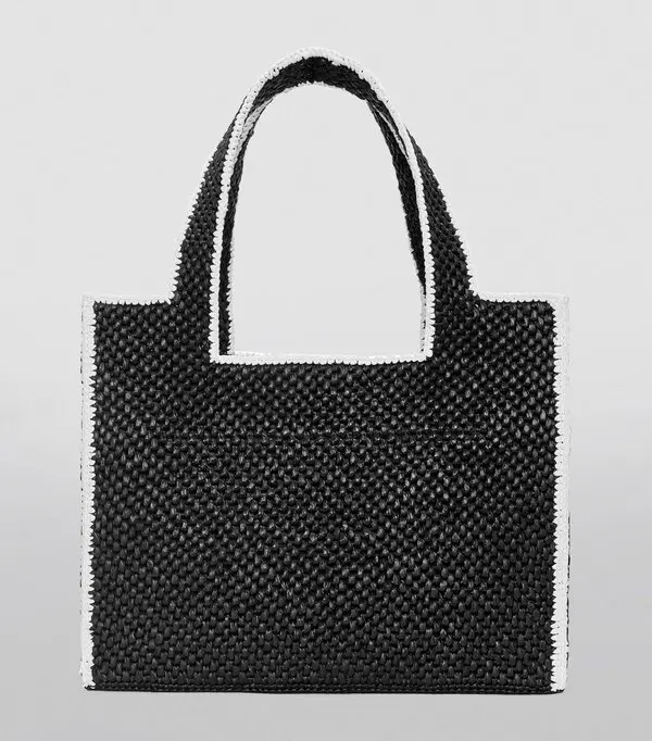 Loewe X Paula's Ibiza Large Font Tote Bag - Black