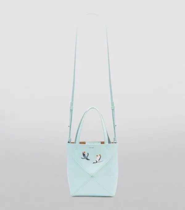 Loewe X Suna Fujita Mini Puzzle Fold Tote Bag